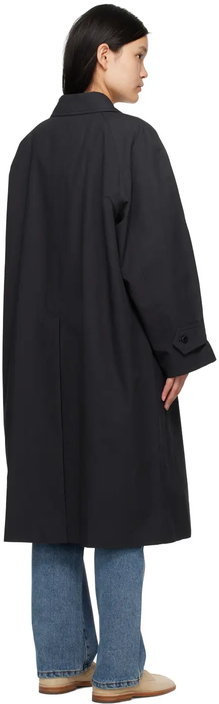 【 Rich I 】 COVER BALMACAAN COAT NAVY BURBERRY Balmacaan Coats Navy (Approx. XXL) 2200559059025 | eBay